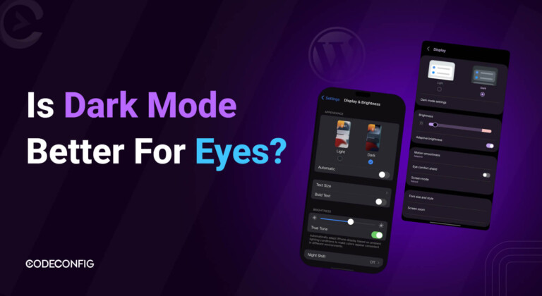 Is Dark Mode Better For Eyes? | CodeConfig