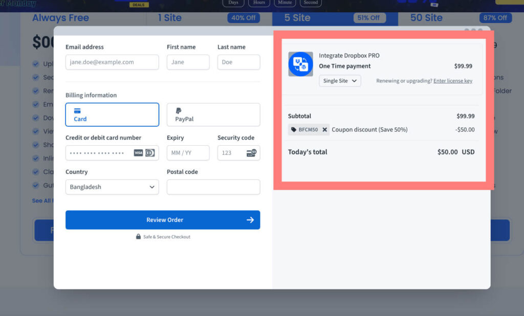 How Apply Coupons During Purchase | CodeConfig